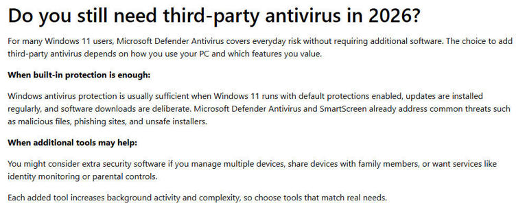 Do you still need third-party antivirus on your Windows PC?