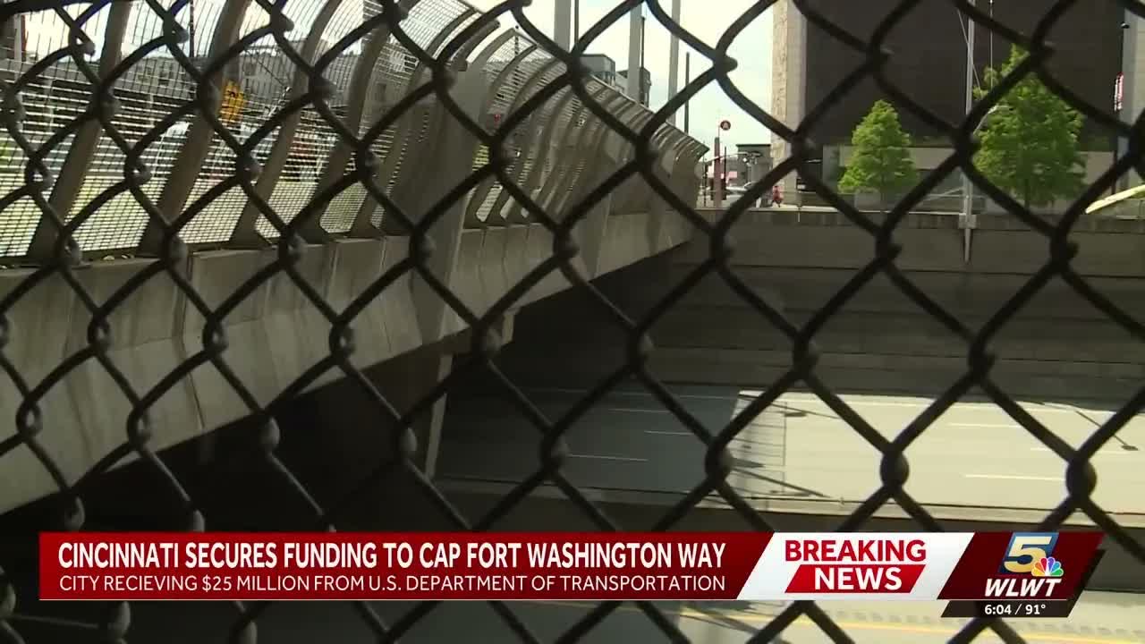 Cincinnati secures federal funding to cap Fort Washington Way