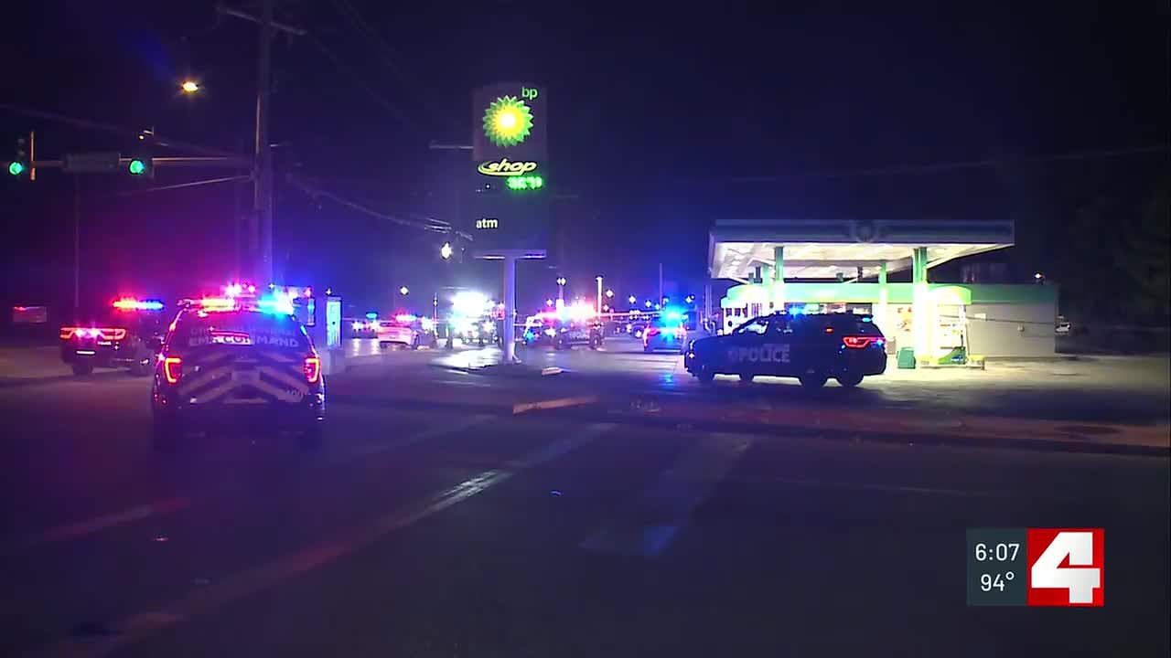 Mother of 5 killed by stray bullet at Ferguson gas station