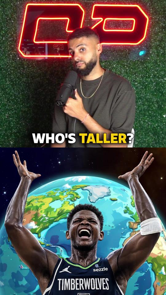 NBA who's taller (players vs celebrities)