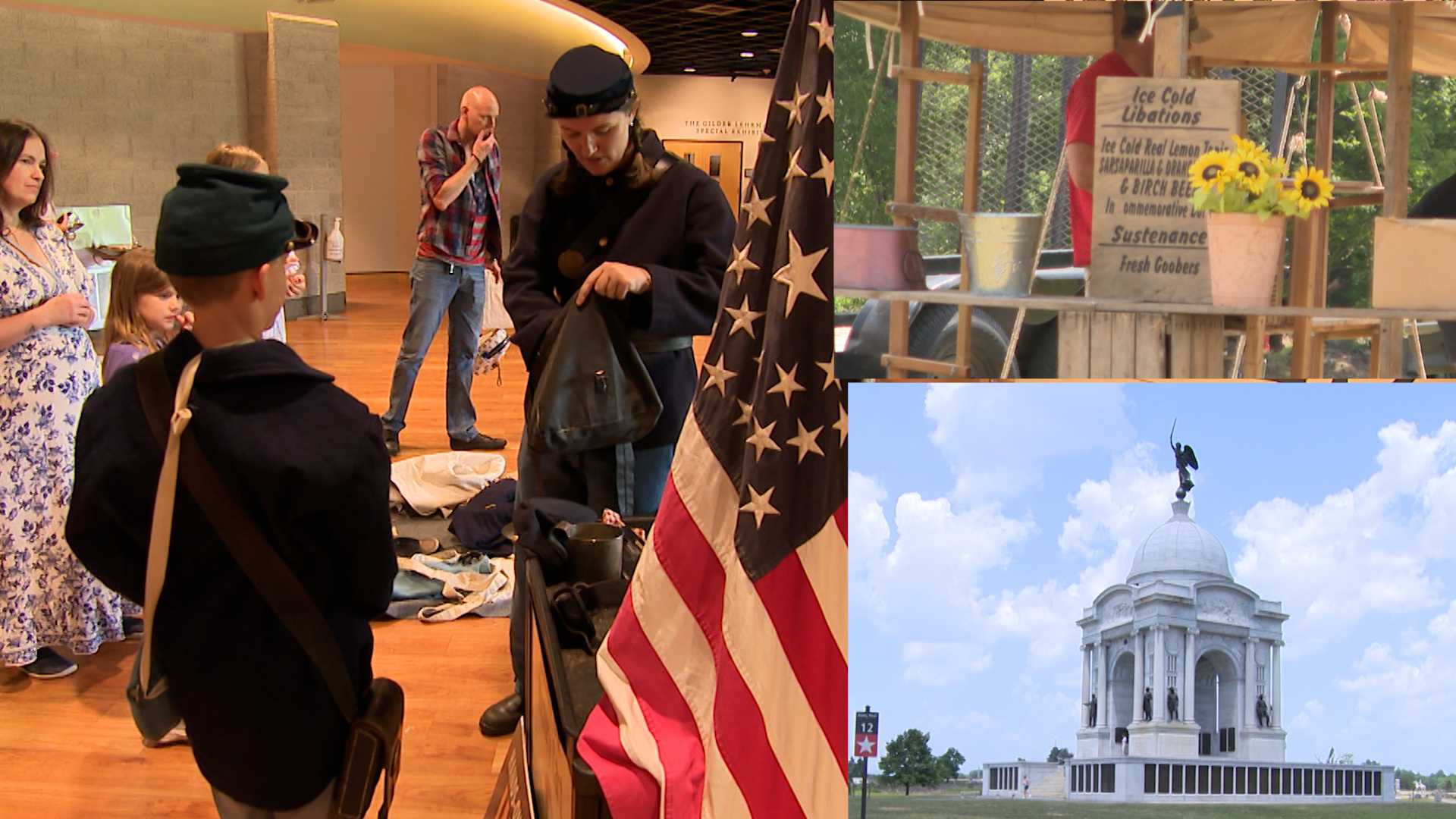 Reenactments still on | Outdoor programming suspended at the Gettysburg ...