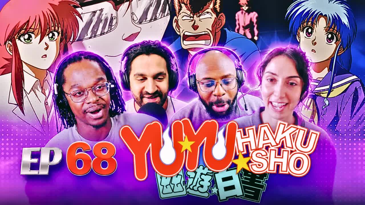 Setting the trap | Yu Yu Hakusho | Episode 68 (3x2) | Group reaction