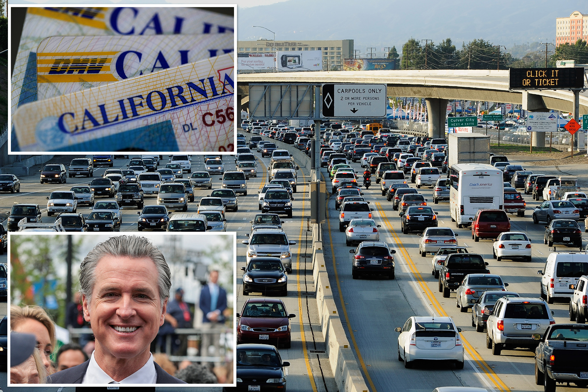 Gavin Newsom’s California to share driver’s license data that could ...