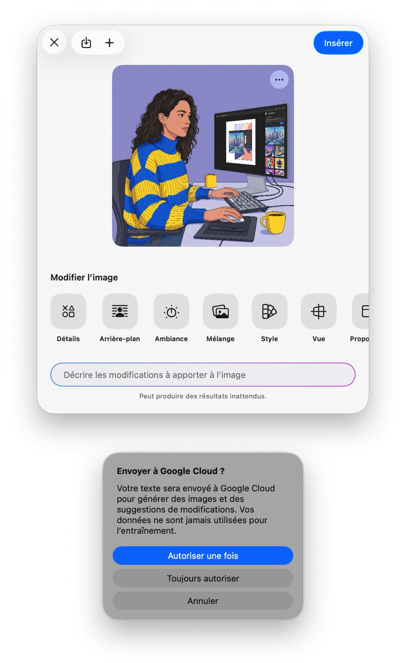 Apple passe par Google pour certaines images avec le Creator Studio, en ...