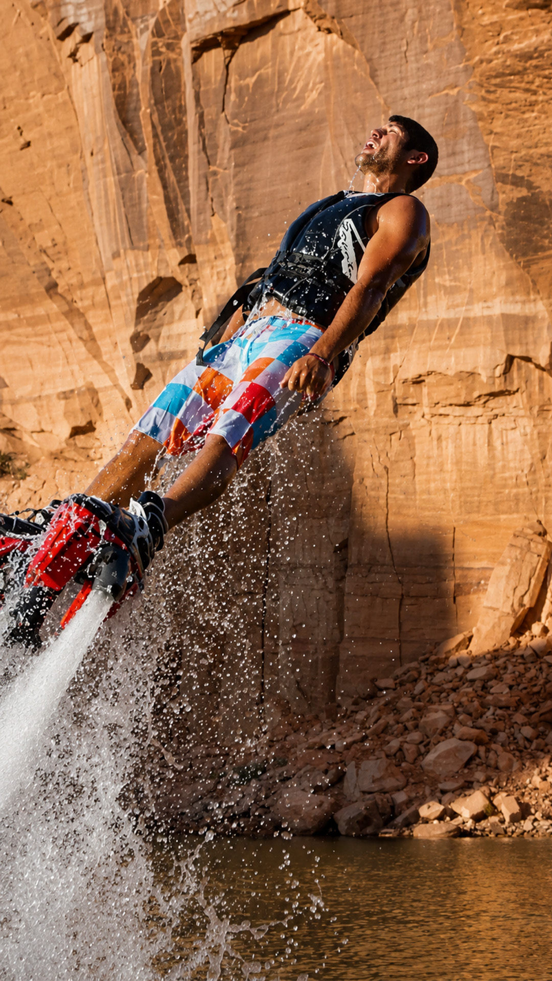 A day of blob jumps and water hoverboard fun