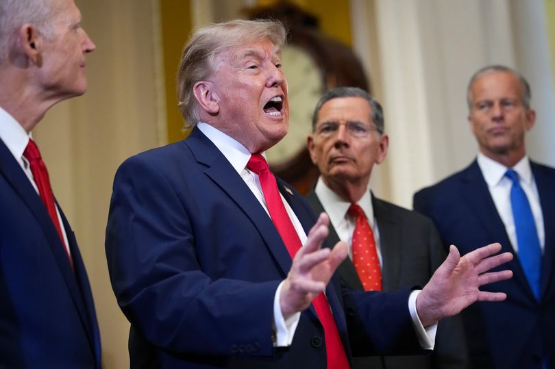 Awkward blur fail at Trump's Freedom 250 fair exposed