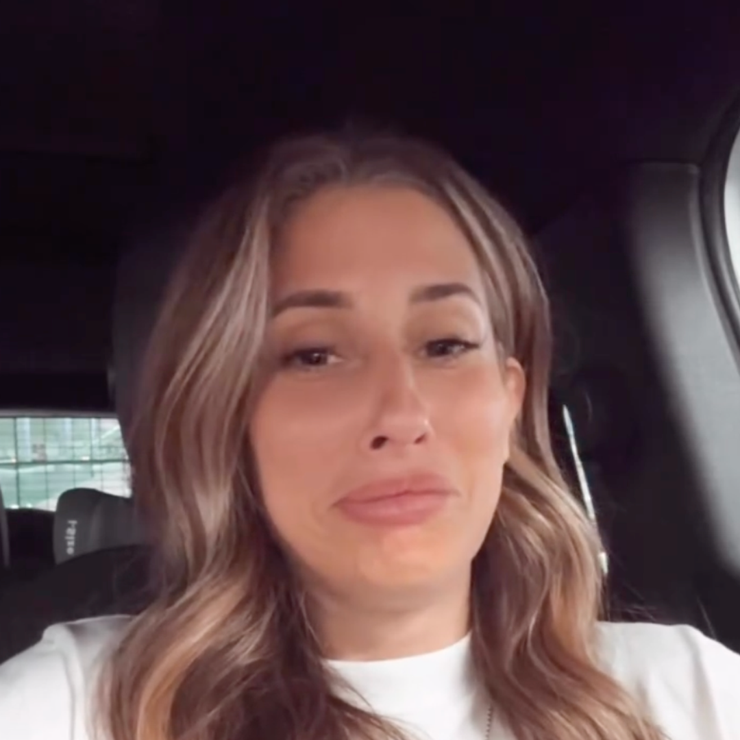 Stacey Solomon fights back tears over 'devastating' family change