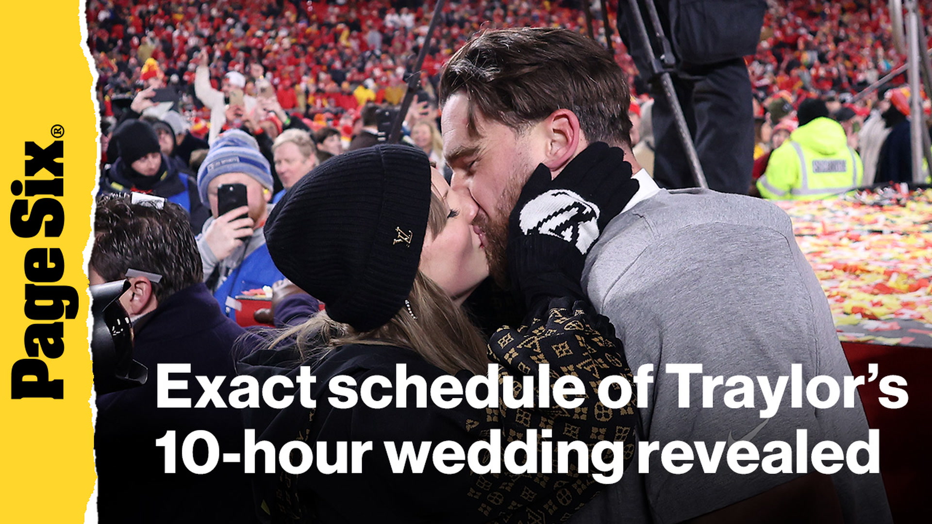 Exact schedule of Taylor Swift and Travis Kelce's 10-hour MSG wedding ...