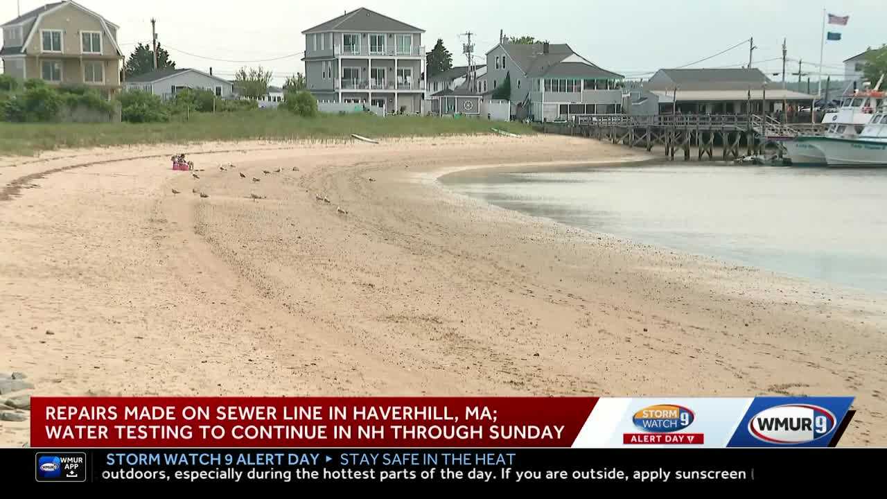 Water testing continues in NH after sewer line break repaired in Mass.