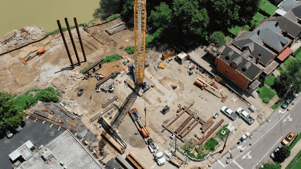 Crews make progress on new NKY bridge after controlled demolition of ...
