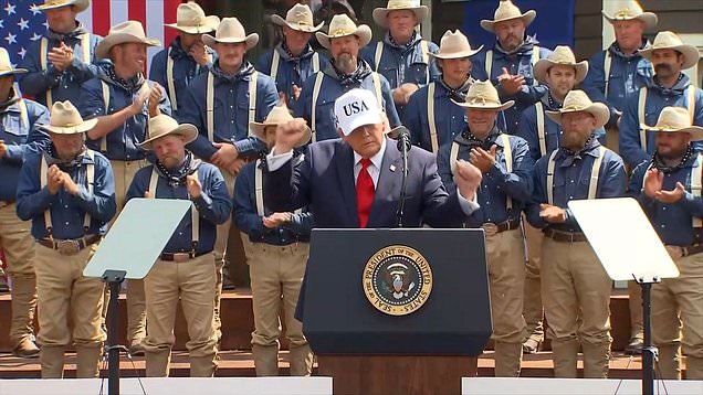 Trump dances to YMCA without acknowledgement of Village People frontman ...