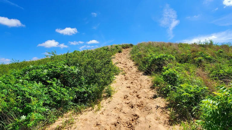 Kansas' Sandy State Park in the heart of the state is a scenic camping ...
