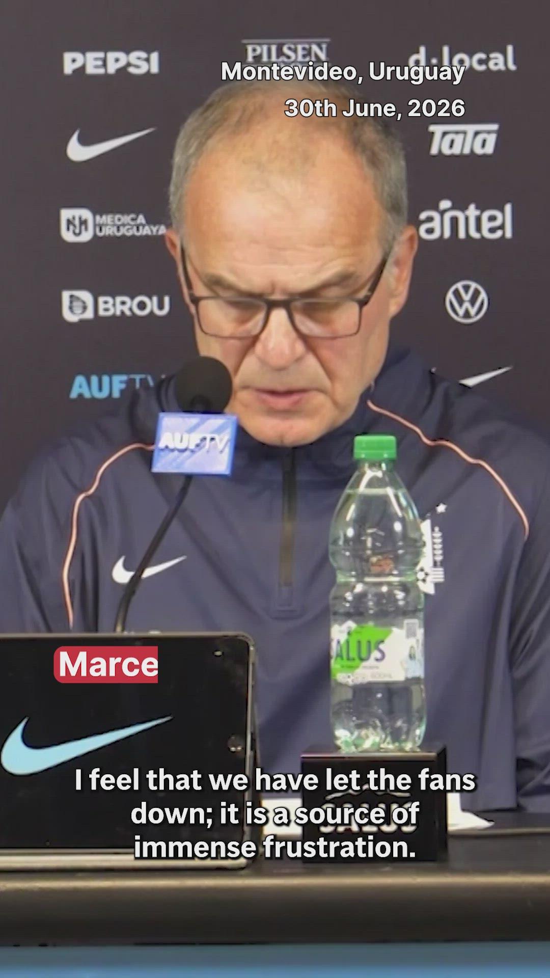 SNTVPLAY vertical soccer WC26 Uruguay presser