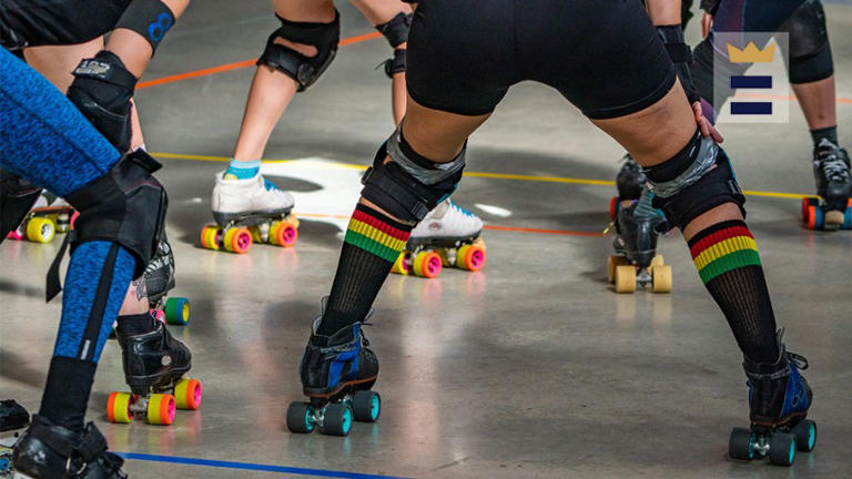 Roller skate for free at Brooklyn Bridge Park