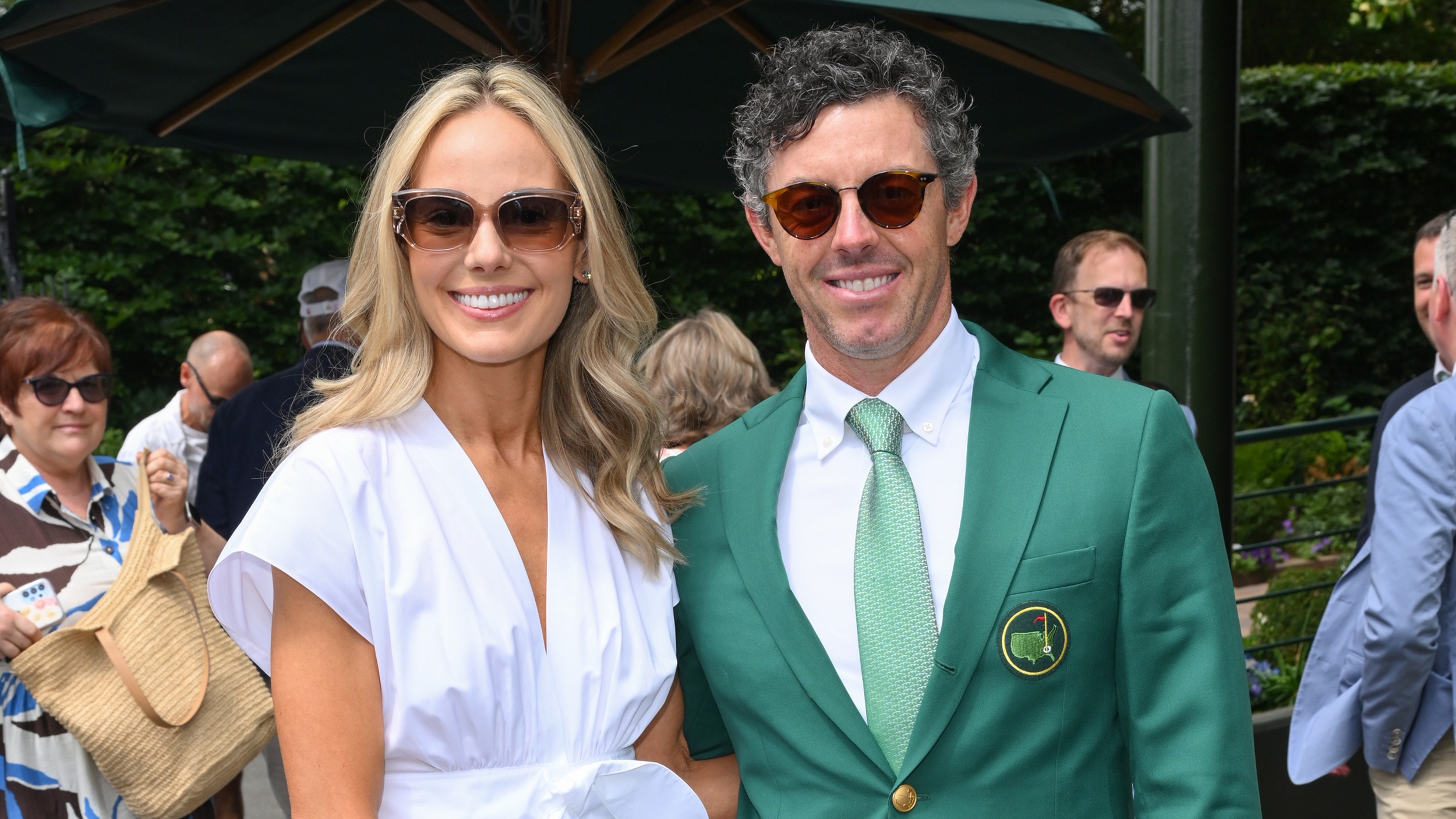 Rory McIlroy shows off green jacket as Europe Ryder Cup stars enjoy day ...