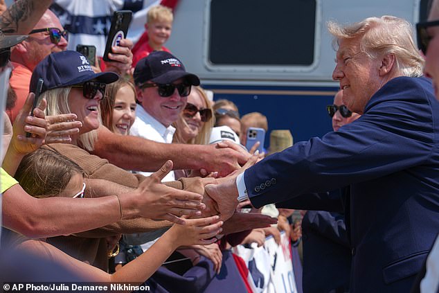 Trump's 'profane' interaction with dead president shocks viewers