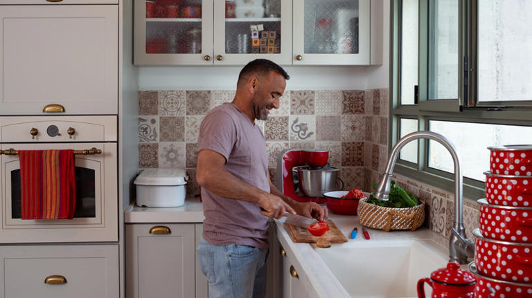 Patterned floor tiles are out, but here's how to use them in a way that ...