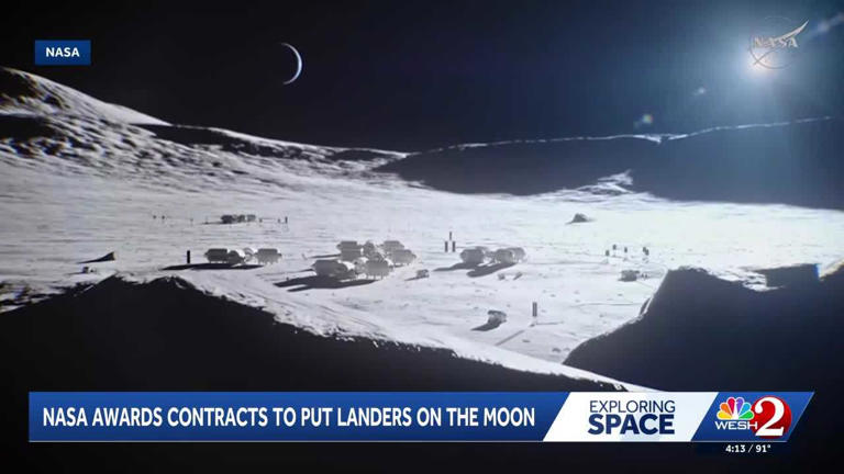 NASA awards nearly $600 million in lunar contracts to advance moon base ...