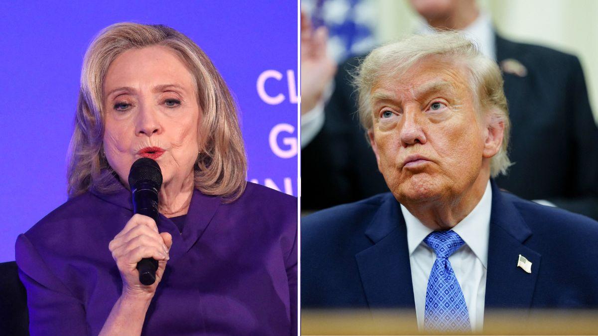 Hillary Clinton mocks Trump’s Reflecting Pool