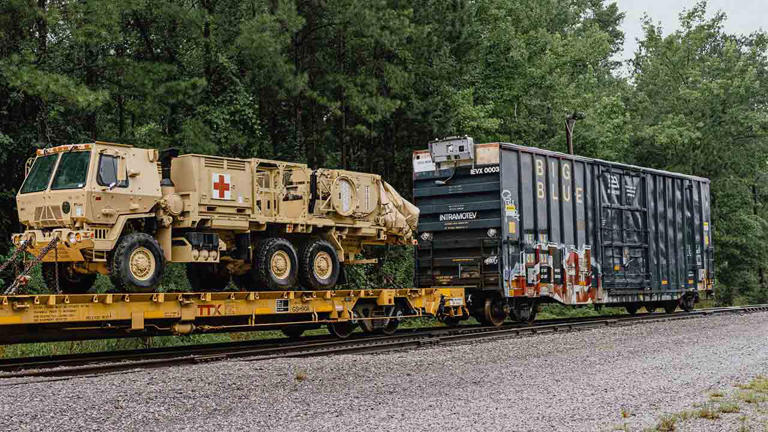 US Army tests autonomous railcar for military cargo transport