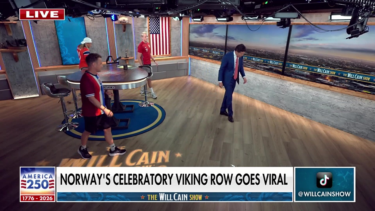 Norwegian soccer fans reveal the background of the viral Viking row