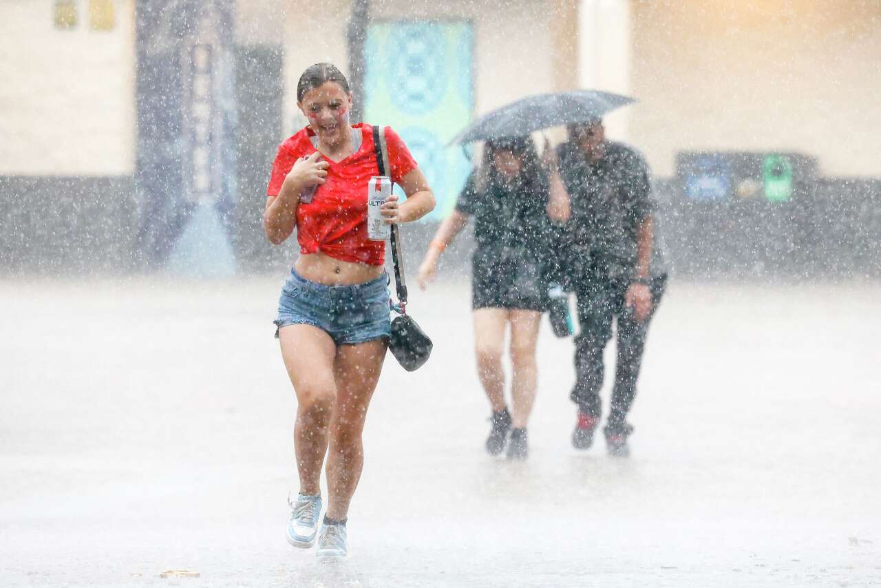 Dallas-Fort Worth got twice the normal amount of rain in June