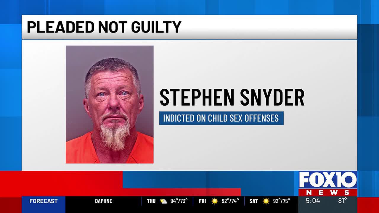 Daphne man pleads not guilty to 14-count federal child sex offense ...