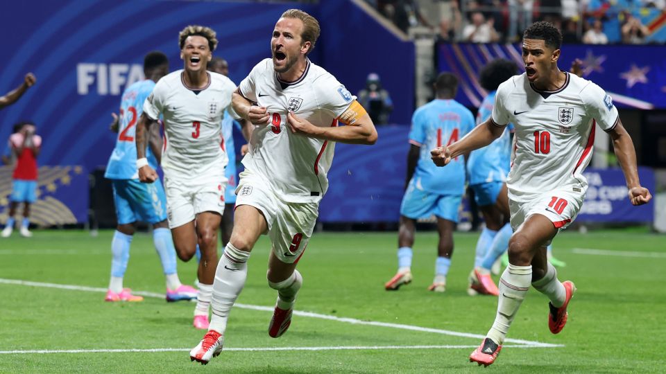 Harry Kane saves England with two second-half goals, ending DR Congo’s ...