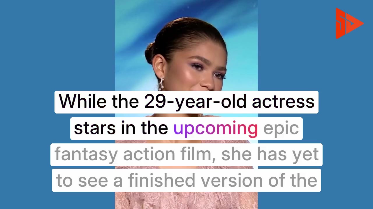 Zendaya 'so excited' to see The Odyssey as a fan