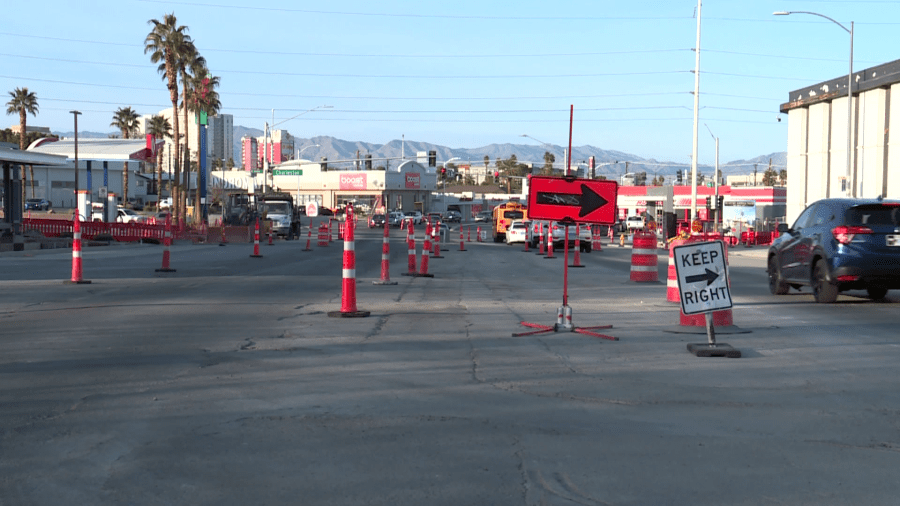 Charleston Boulevard reduced to 1 lane each way starting July 13 as ...