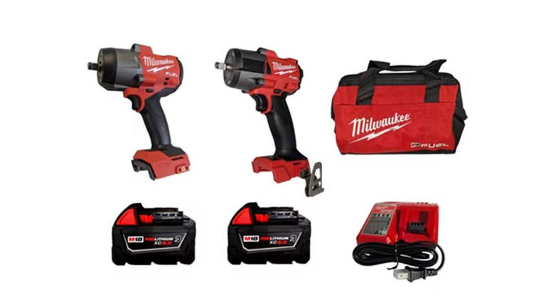Milwaukee's 6-piece M18 impact wrench tool set is 40% off right now