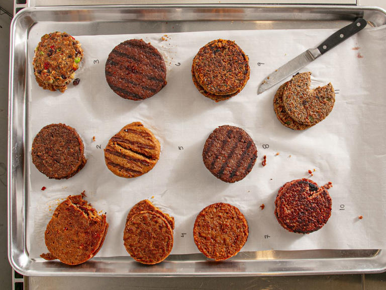 We taste-tested 11 veggie burgers—these are the 2 we'd serve at our cookout