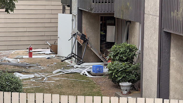 Wild video captures apartment complex electrical room explosion as ...