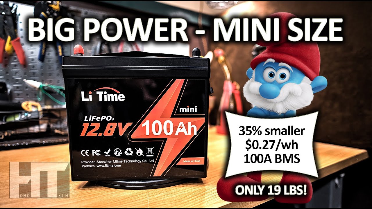 LiTime 100Ah mini LiFePO4 RV | Off grid lithium battery review