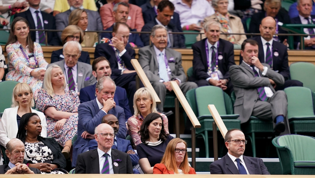 Star power shines in Wimbledon’s Royal Box across opening days