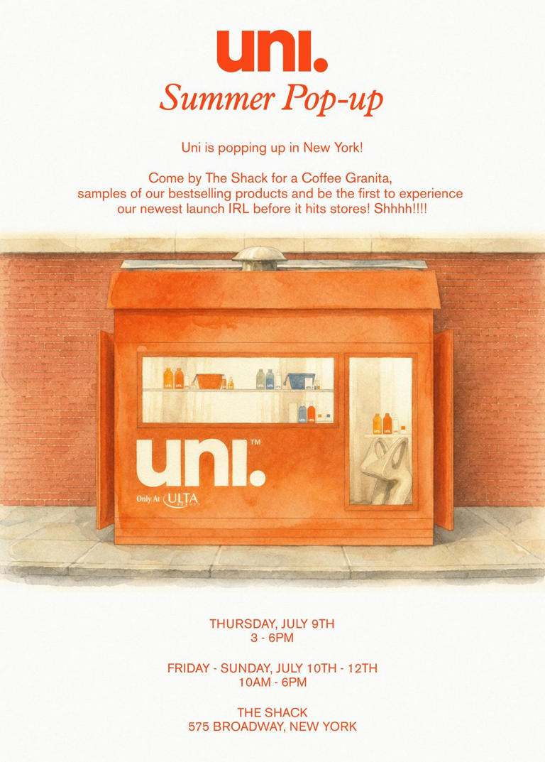 UNI. Summer pop up, NYC
