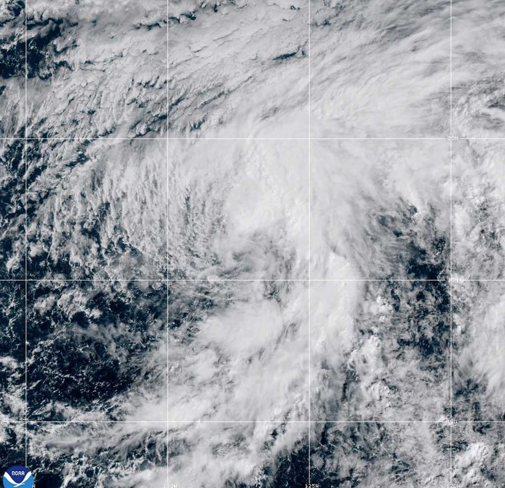 Tropical storm Douglas forms in Pacific Ocean, no threat to land ...
