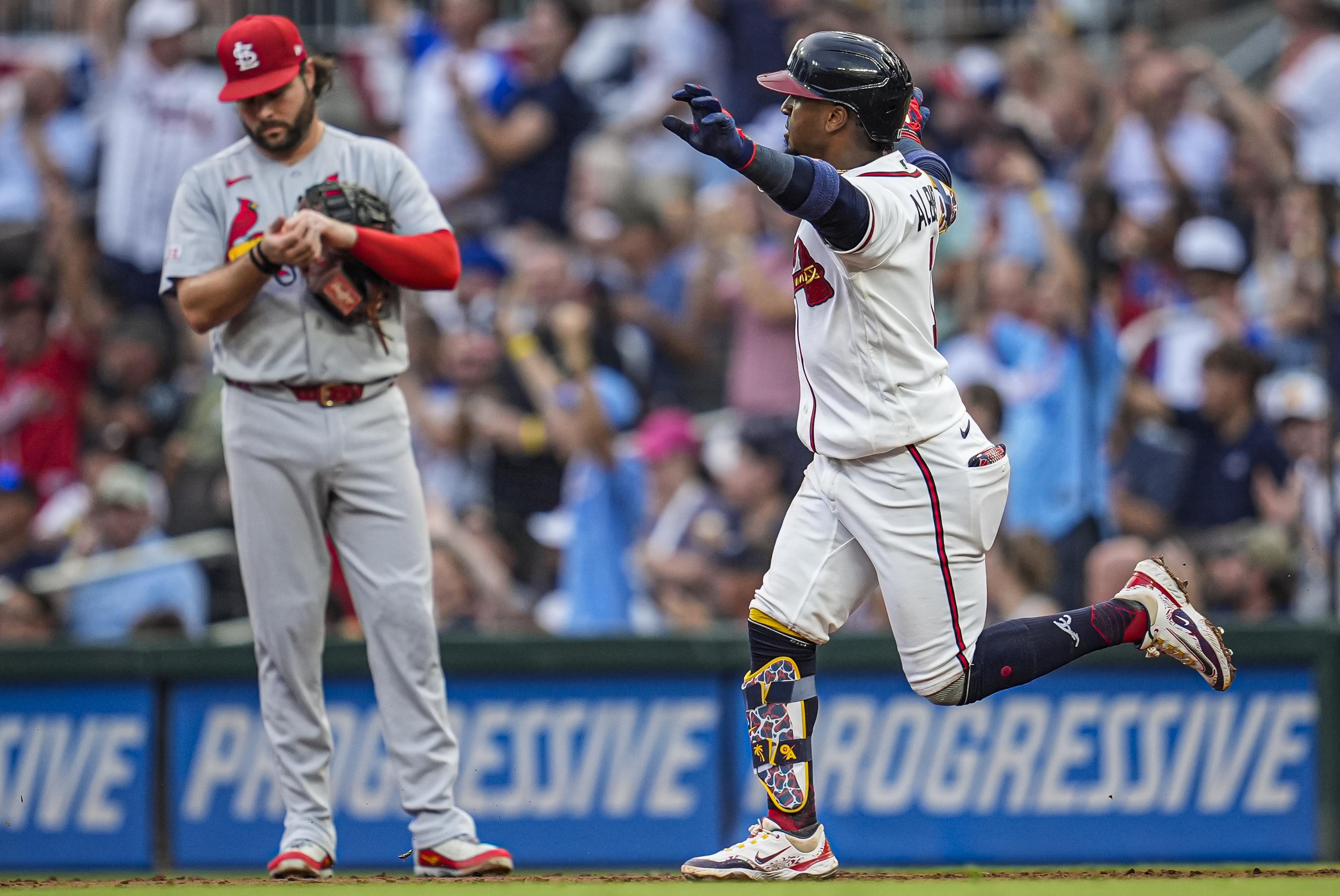 St. Louis Cardinals bats go quiet in Dixie as Braves win Wednesday night