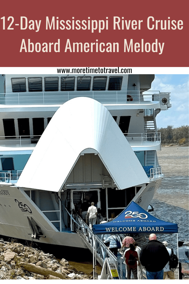 12-day Mississippi River cruise aboard American Melody