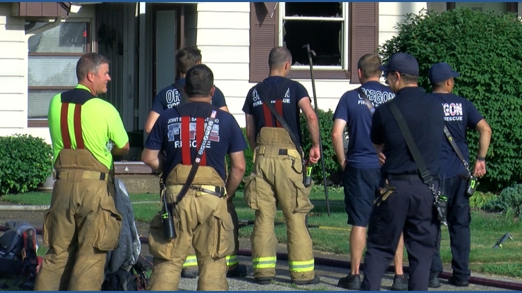 Oregon firefighters work to stay safe during summer heat wave