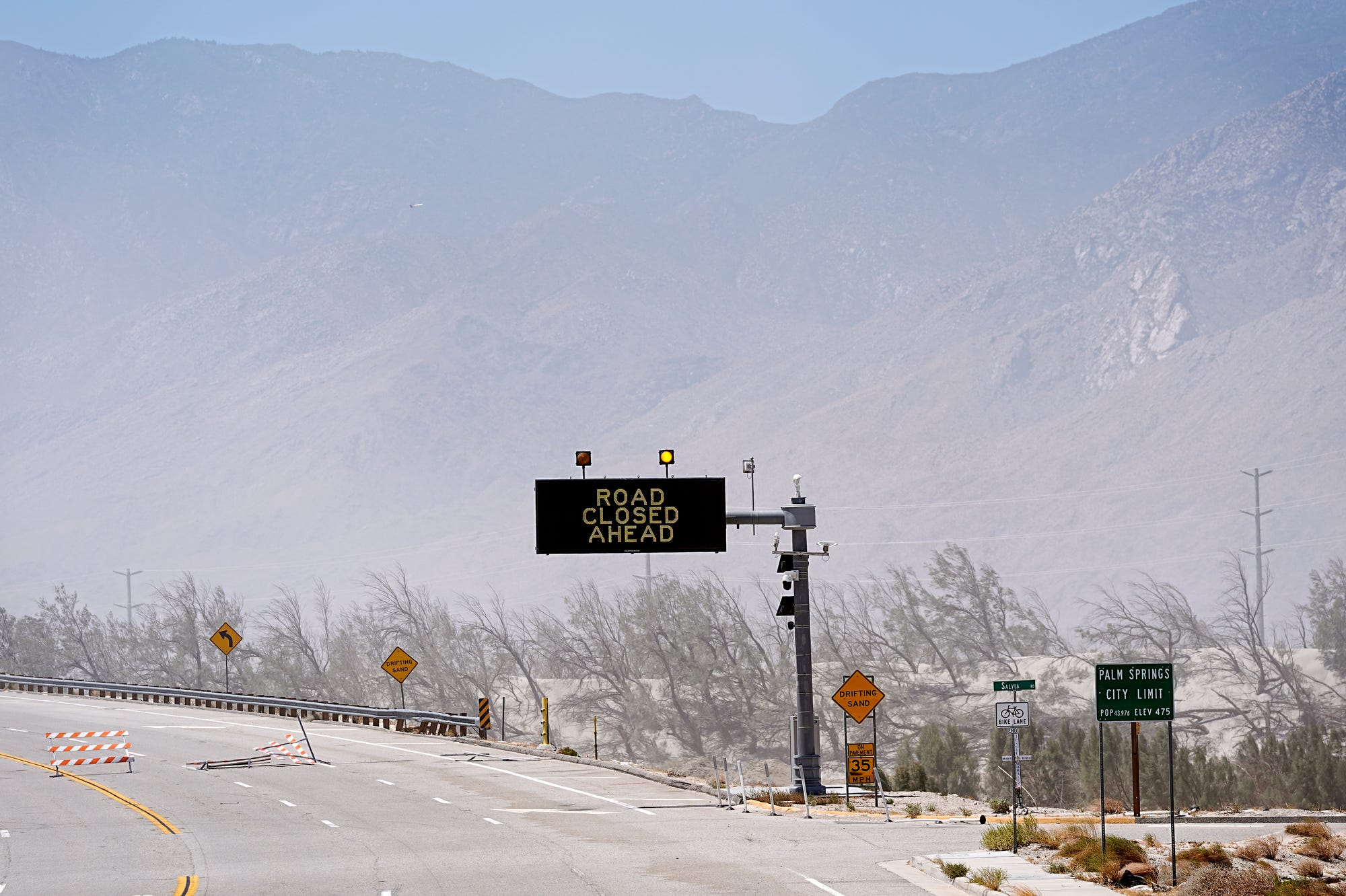 Gene Autry Trail reopened at the wash after closure in Palm Springs
