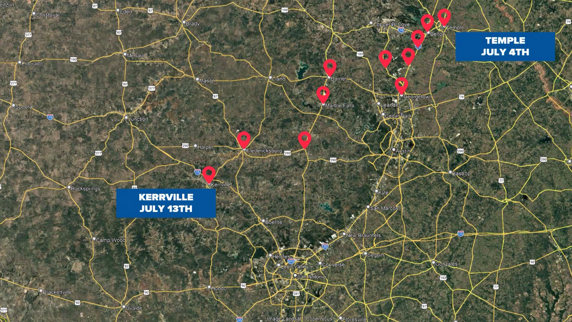 Memorial walk set to honor Hill Country flood victims