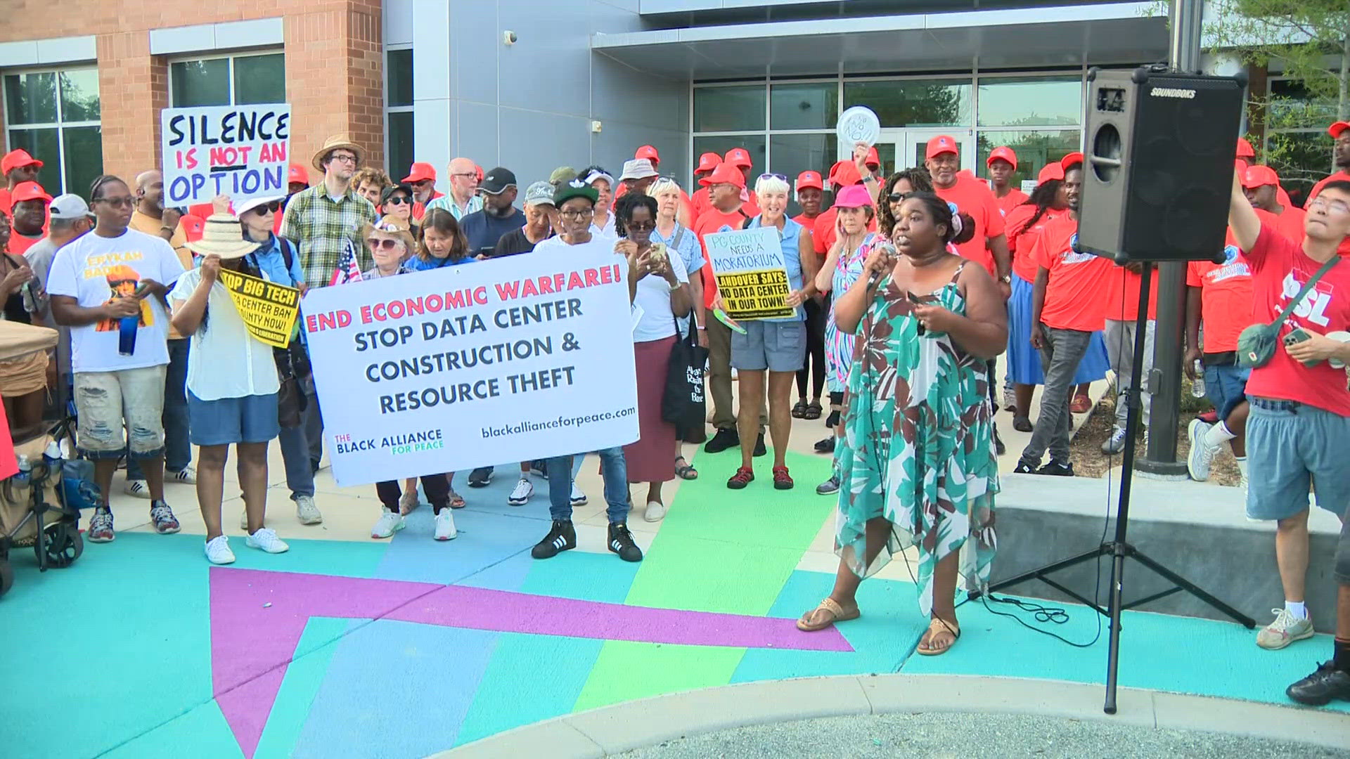 Protestors push back against data center development in Prince George's Co.