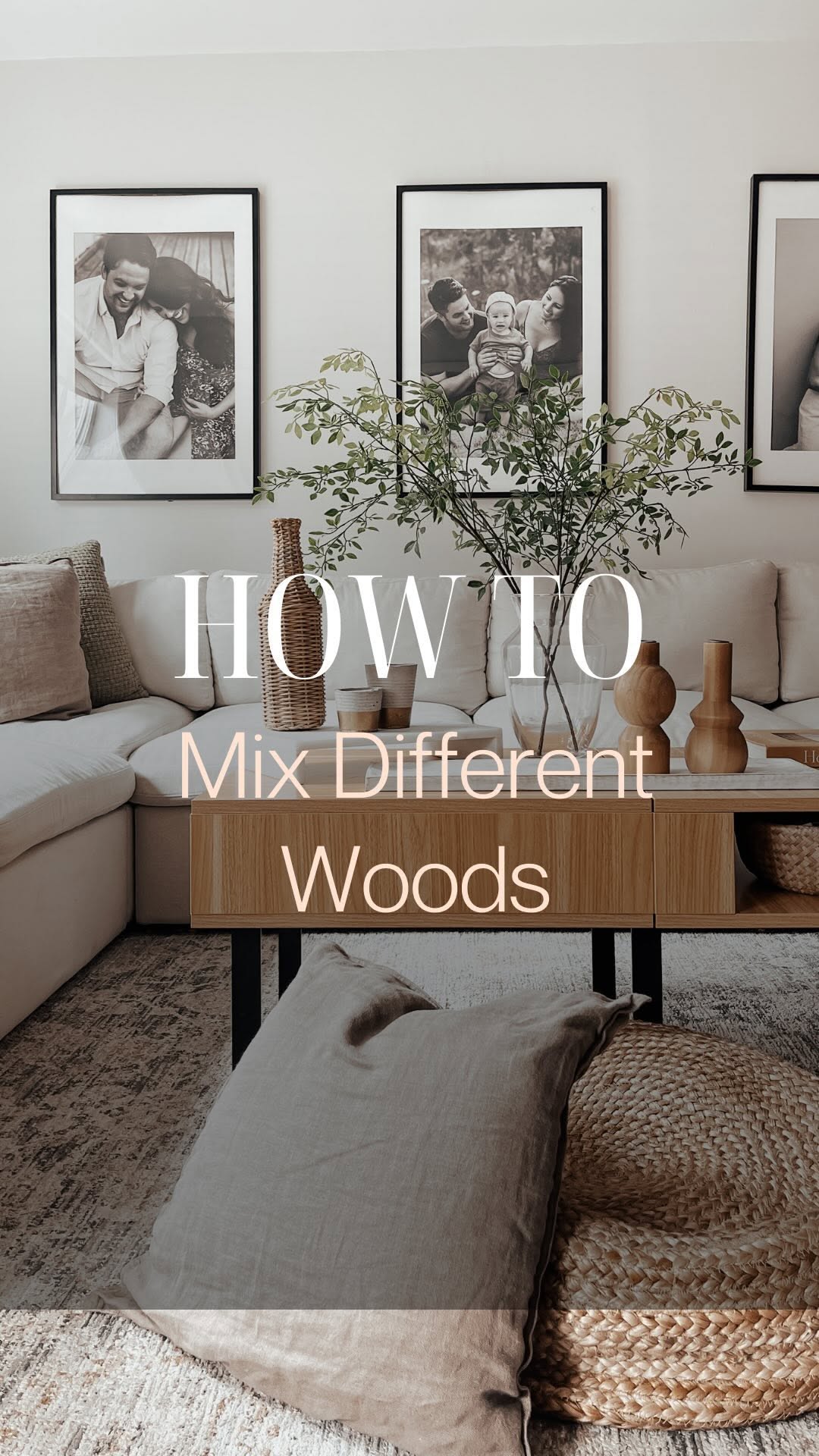 How to mix and match wood tones in your home
