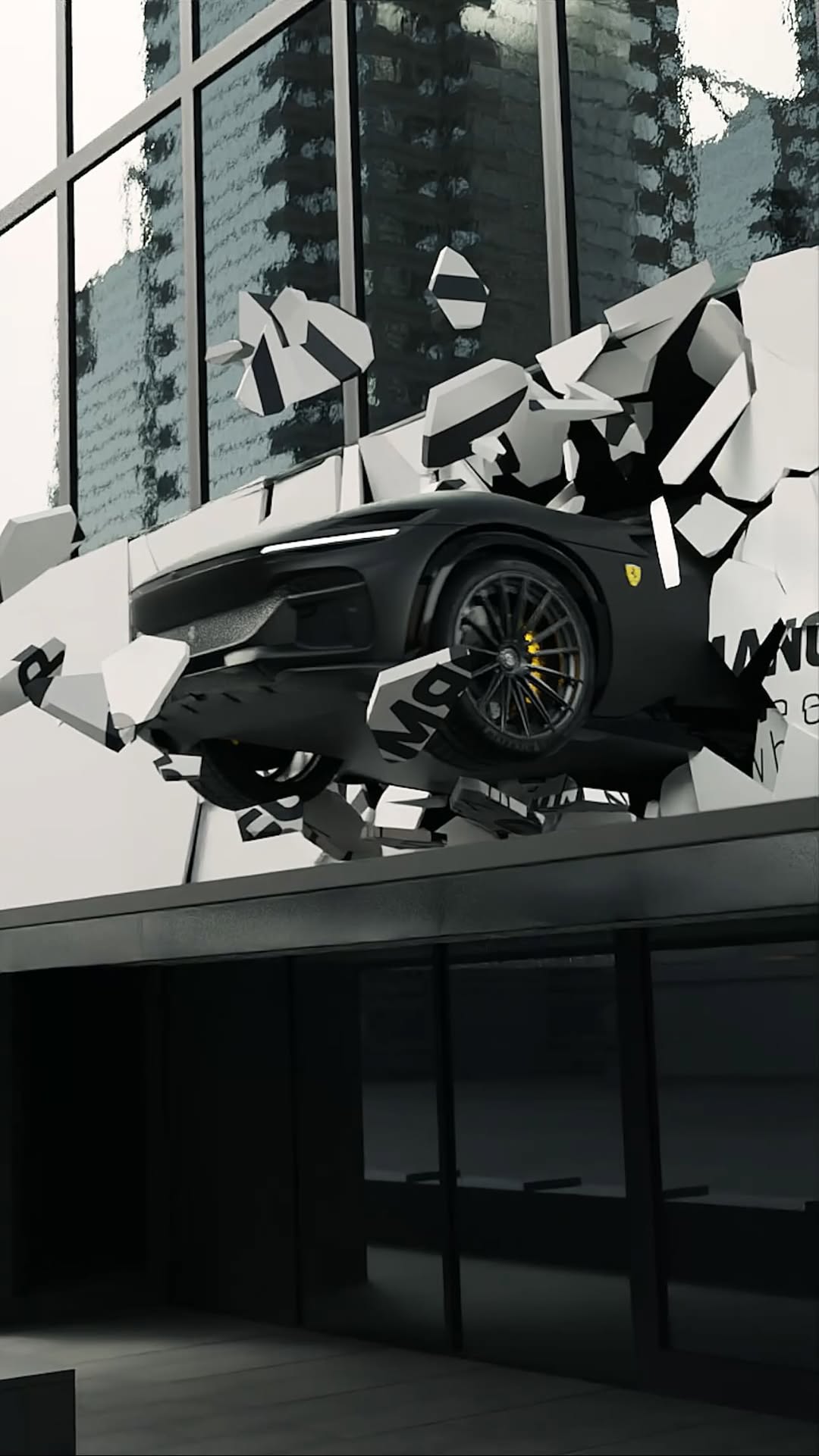 This black Ferrari might be the best looking one ever built