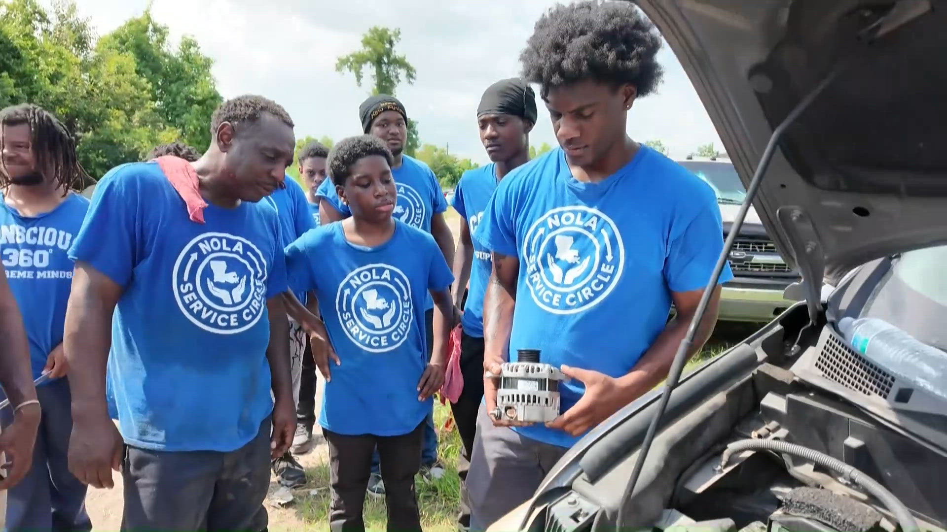 Red, white, & you: New Orleans East mentor helps young people build ...