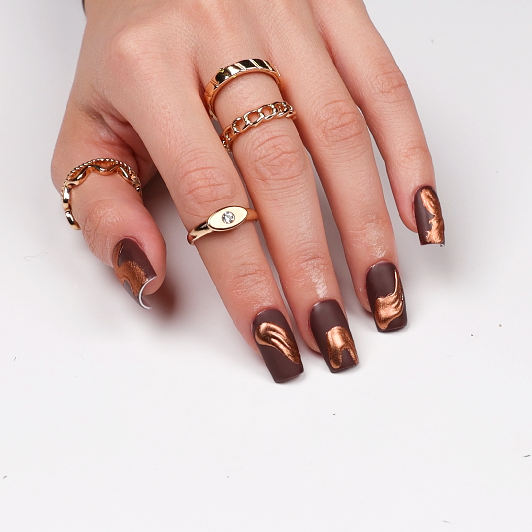 Arte em unhas a granel: ideias de design 💅😍
