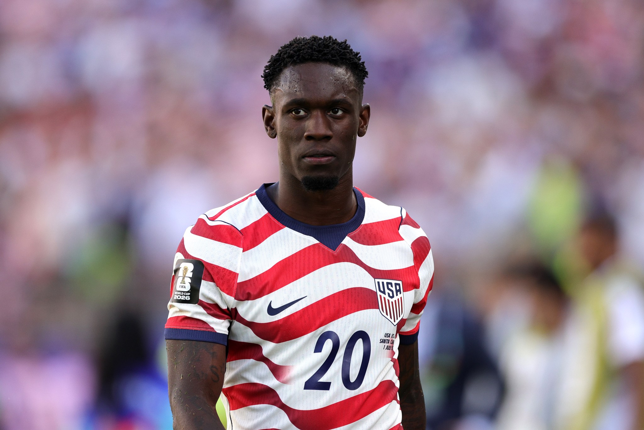 LeBron James praises Folarin Balogun's World Cup goal before red card