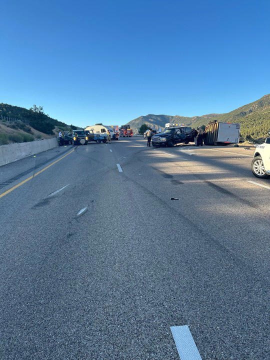 Traffic alert: Northbound I-15 closed near Ash Creek Reservoir due to crash