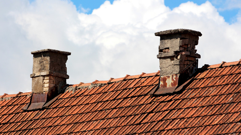 Why do chimneys get rusty and how can you prevent it?